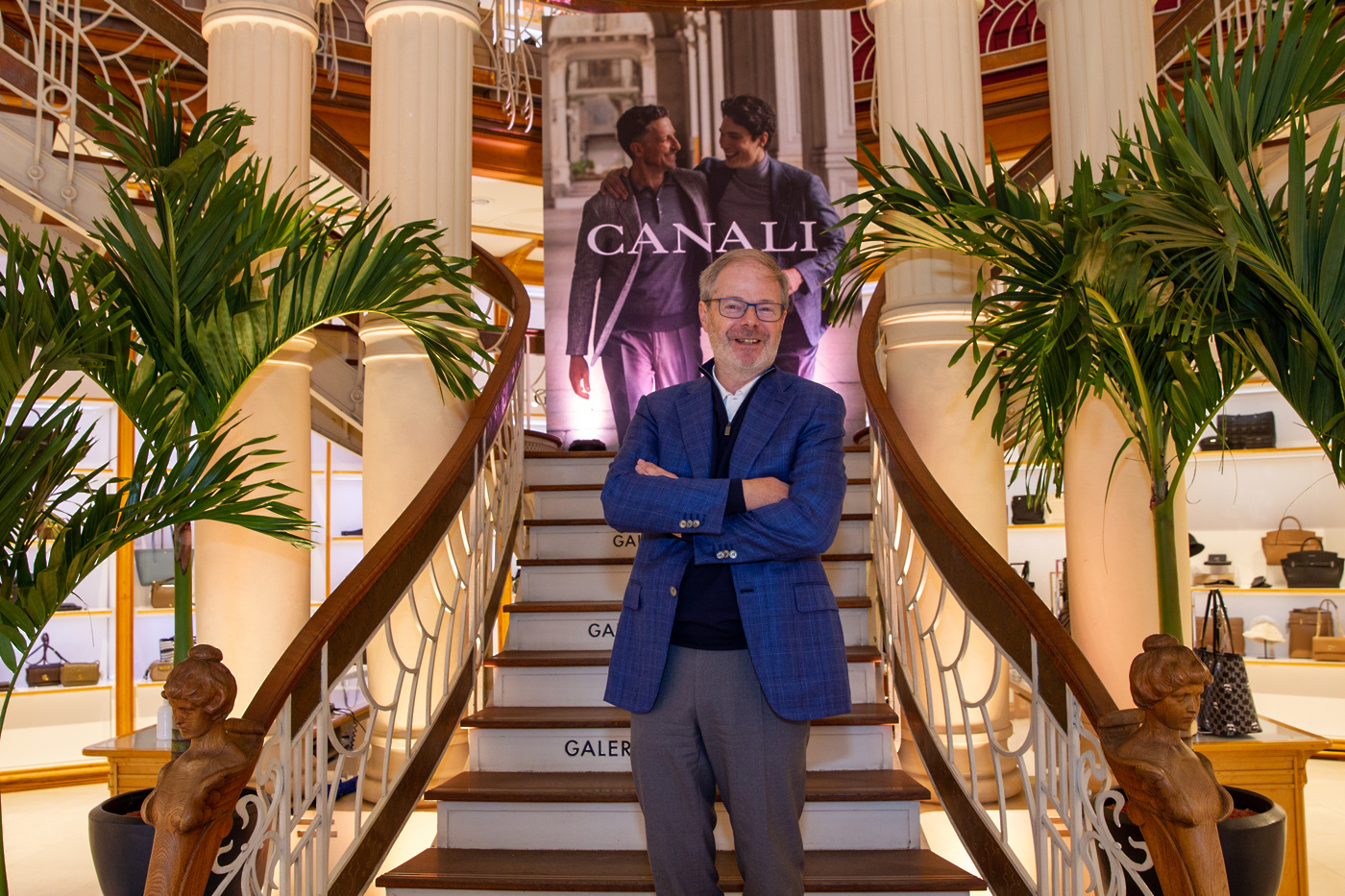 Paolo Canali, ikona italijanske moške mode, v Galeriji Emporium